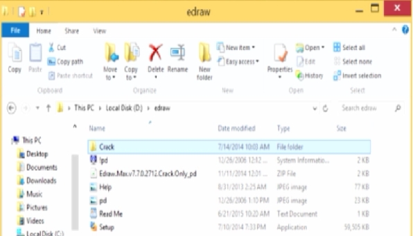 مراحل نصب نرم افزار Edraw.Max.v7.7.0.2712